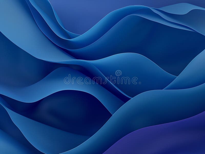 Abstract Blue Wave Layers stock photo. Image of dynamic - 319258310