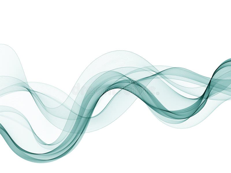 Abstract Blue Wave. Layout for Business Idea. Template for Advertising ...