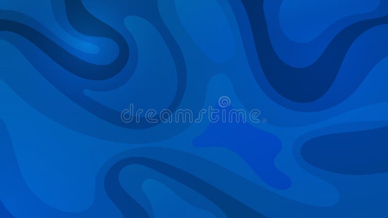 Abstract Blue Wave Motion, Dynamic Surface Movement Background Stock ...
