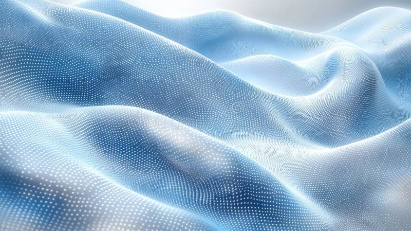 Abstract Blue Wave Pattern with Dots and Fluid Texture for Background ...
