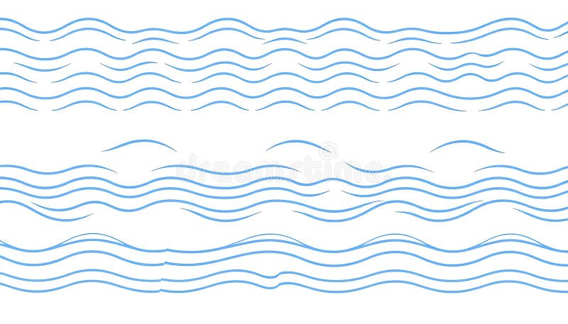 Abstract Blue Wave Pattern, Lines, Design, Background, Modern, Stock ...