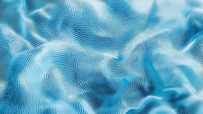 Abstract Blue Wave Pattern with Intricate Textures and Gradients for ...