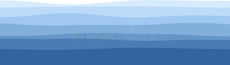 Abstract Blue Wave Pattern with Layered Oceanic Hues Stock Vector ...