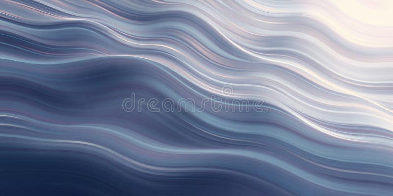 Abstract Blue Wave Pattern Soft Swirls Elegant Design Background ...