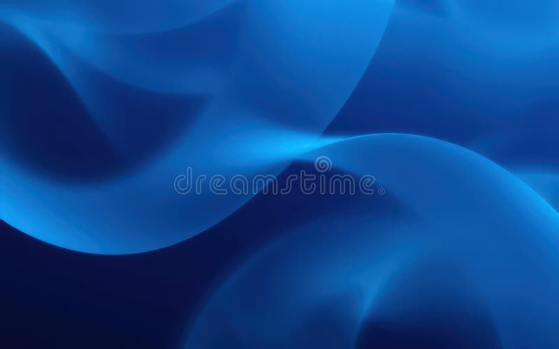 Abstract Blue Wave Patterns Create a Calming Atmosphere in Digital Art ...