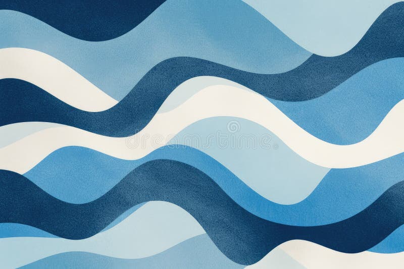 The Abstract Blue Wave Repetitive Pattern Polygon Geometry in ...