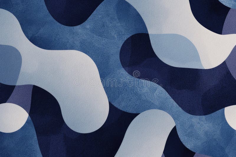The Abstract Blue Wave Repetitive Pattern Polygon Geometry in ...