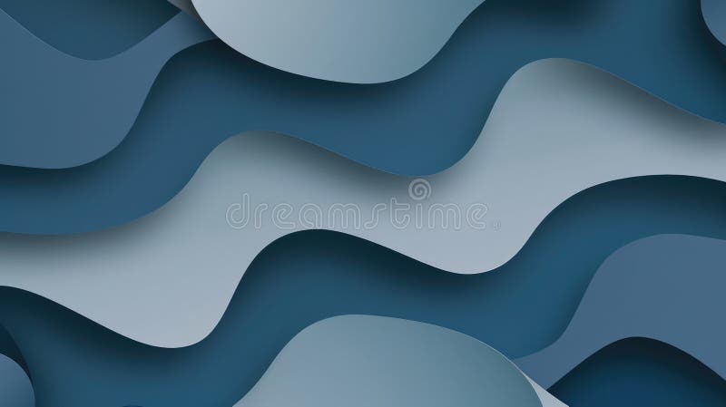 The Abstract Blue Wave Repetitive Pattern Polygon Geometry in ...