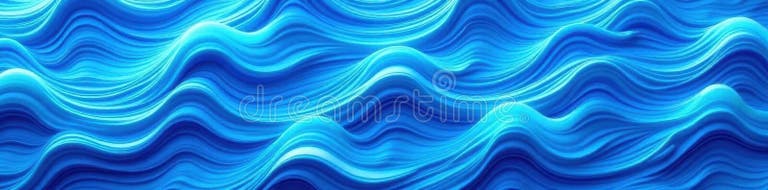 Abstract Blue Wave Seamless Pattern, Perfect for Textile Design ...