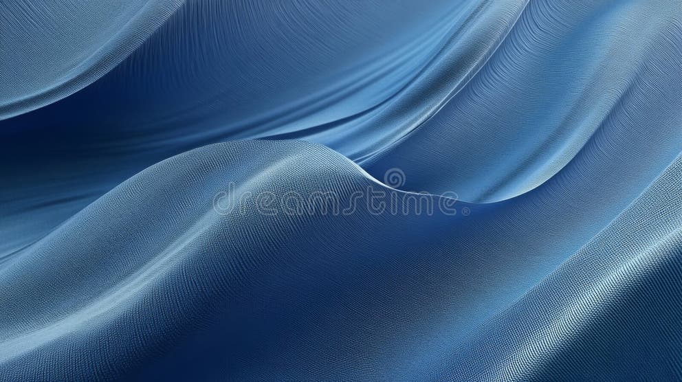 Abstract Blue Wave Texture Background Stock Illustration - Illustration ...