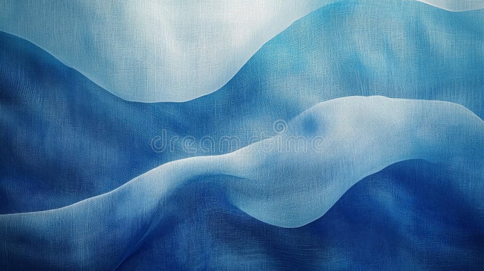 Abstract Blue Wave Texture Background Stock Illustration - Illustration ...