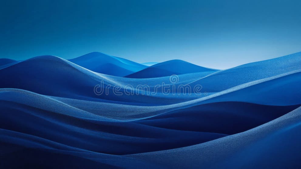 Abstract Blue Wave Texture Background Stock Illustration - Illustration ...