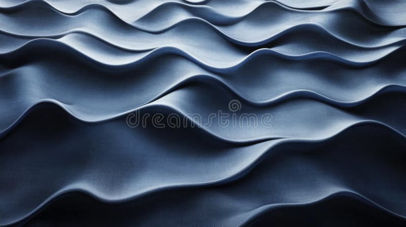 Abstract Blue Wave Texture Background Stock Illustration - Illustration ...