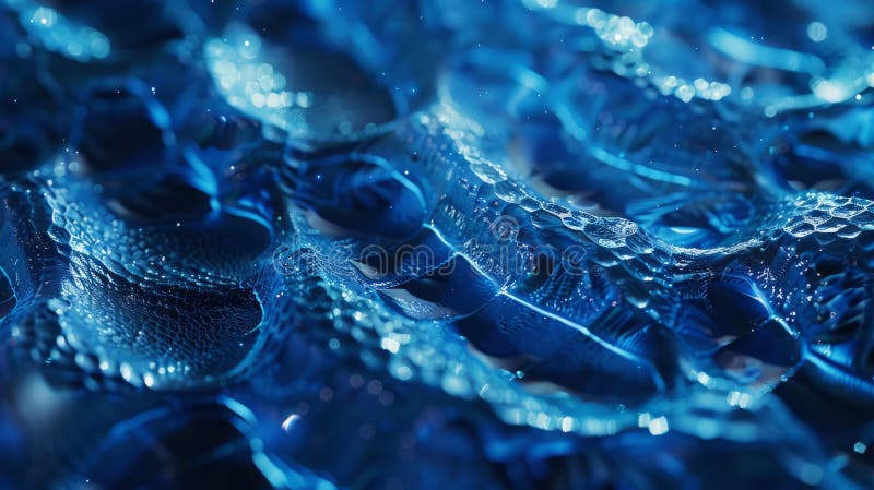 Abstract Blue Wave Texture Background, Modern Ocean Surface Concept ...