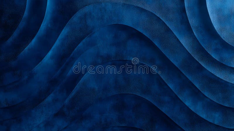 Abstract Blue Wave Texture: Deep Ocean Hues, Swirling Patterns, and 3D ...
