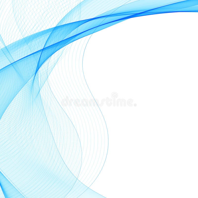 Blue Wave Pattern. Presentation Layout. Advertising Banner. Cover ...