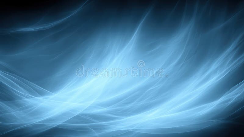 Abstract Blue Waves Background, Digital Art, Flowing Design, Website ...