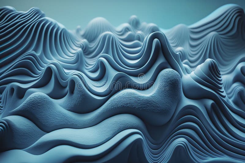 Serene Undulating Forms Stock Illustrations – 972 Serene Undulating ...
