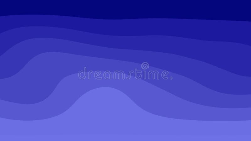 Abstract Blue Waves Design with Flowing Lines Creates a Wavy Water ...