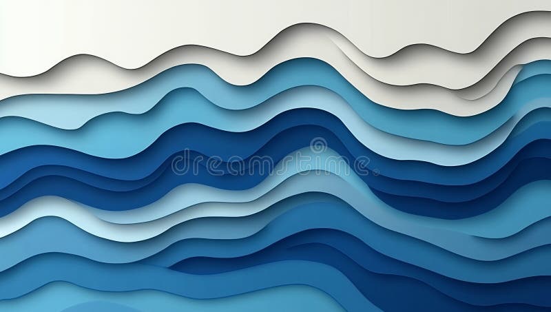 Layered Paper Ocean Stock Illustrations – 2,440 Layered Paper Ocean ...