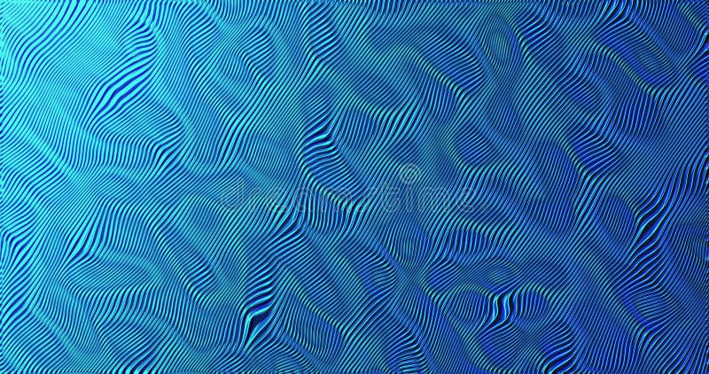 Abstract Blue Waves Motion Graphic Looping Background Stock Video ...