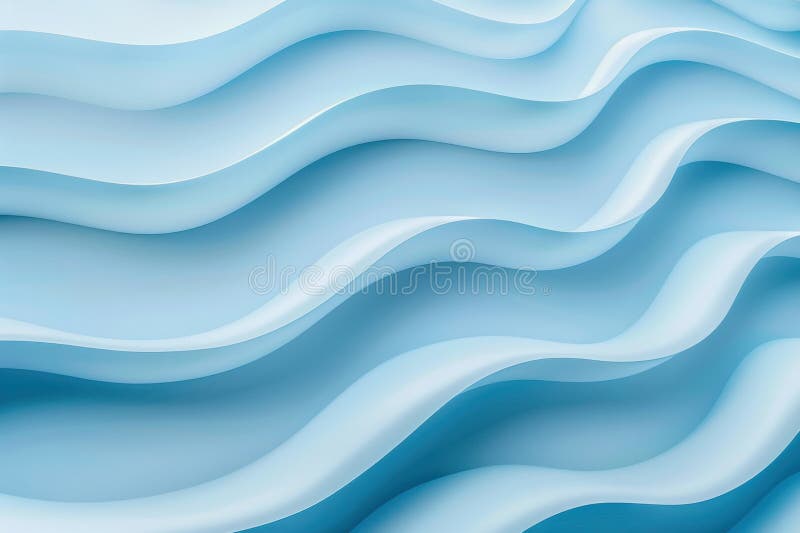 Abstract Blue Wavy Background Design Stock Image - Image of elegant ...