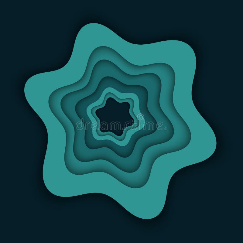 Abstract Blue Wavy Background. Background with Waves Stock Vector ...