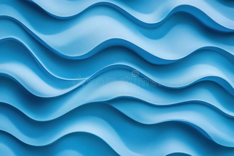 Abstract Blue Wavy Pattern Background Design Stock Image - Image of ...