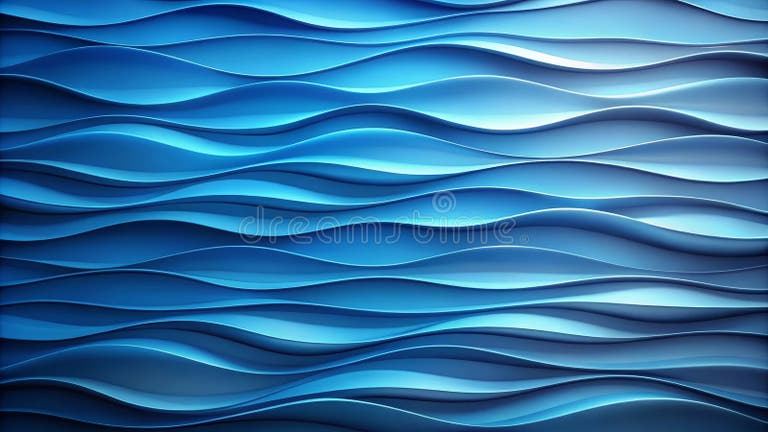 Abstract Blue Wavy Pattern Background Texture for Design. Generative AI ...