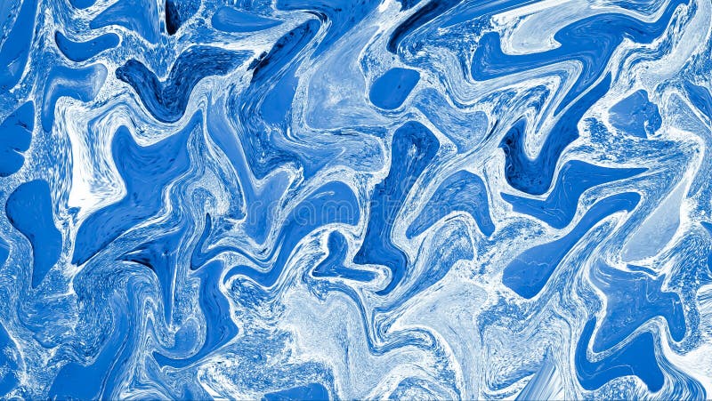 Abstract Blue Wavy Pattern Background Stock Image - Image of paint ...