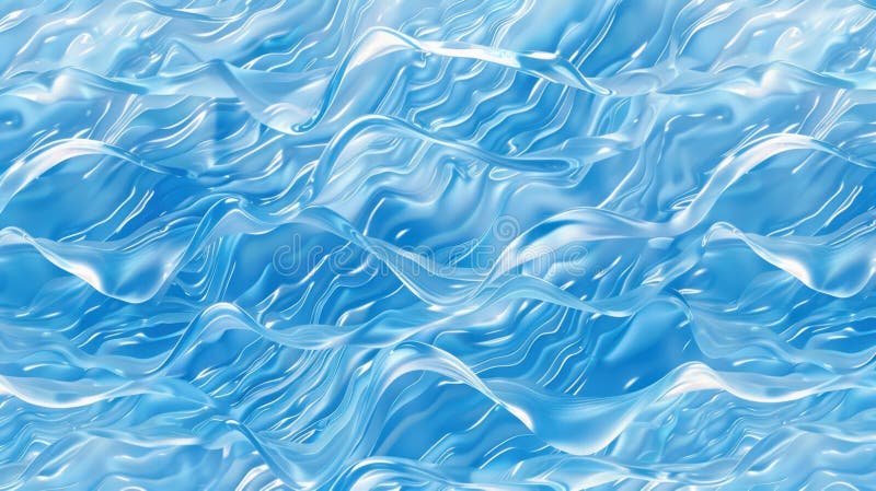 Abstract Blue Wavy Texture Background. Calm and Fluid Design Aesthetic ...