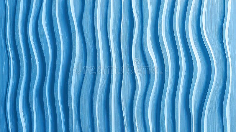 Abstract Blue Wavy Textured Pattern Stock Illustration - Illustration ...