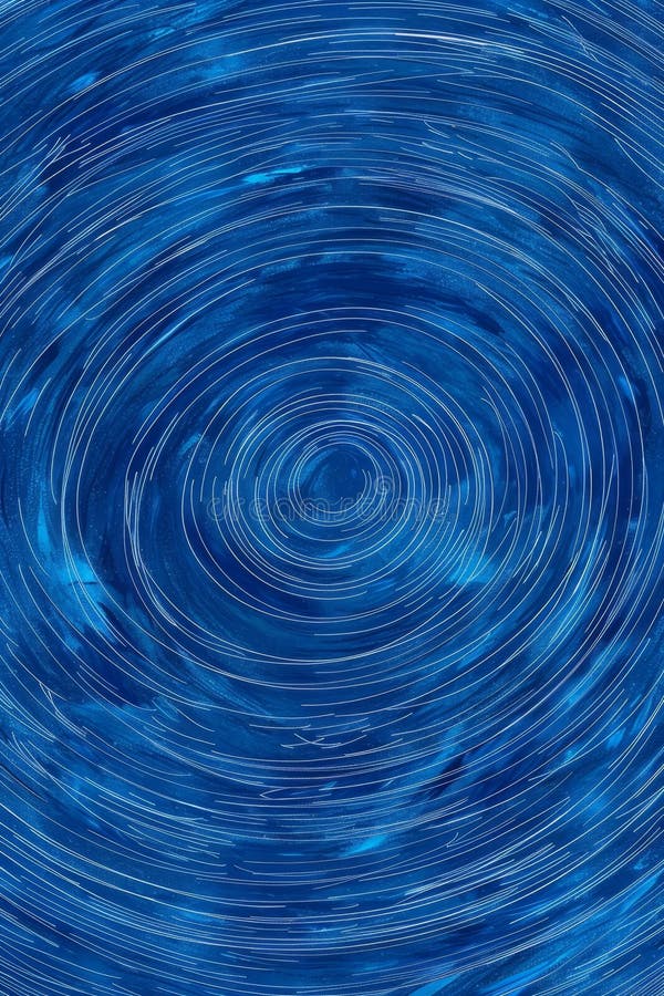 Abstract Blue, Whirls, Circular Patterns, Artistic., Background ...