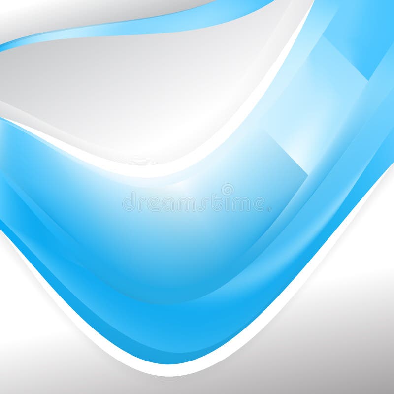 Abstract Blue and White Background Design Template Stock Vector ...