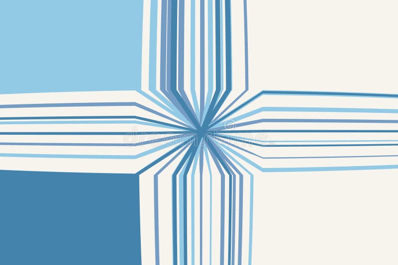 Abstract Blue-blue-white Background, Multiple Lines from 4 Directions ...