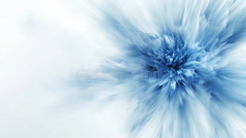 Abstract Blue and White Burst Pattern, Dynamic Energy Explosion ...