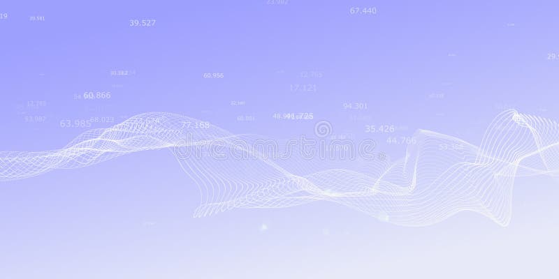 Digital Mathematical Formulas Wallpaper Stock Illustration ...