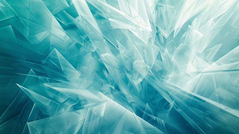 Abstract Blue and White Geometric Pattern with Sharp Edges, Resembling ...