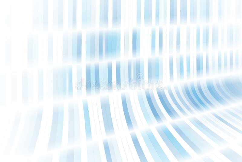 Abstract Blue and White Geometric Rectangles Repeating Curve with Light ...