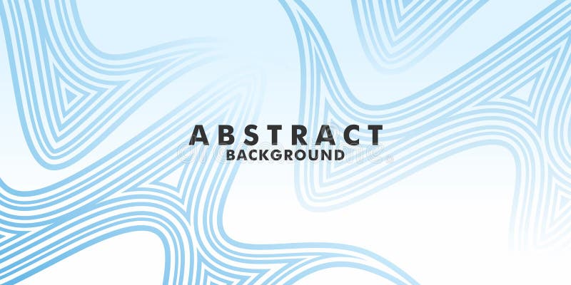 Abstract Blue and White Gradient with Wave Line Background, Soft Blue ...