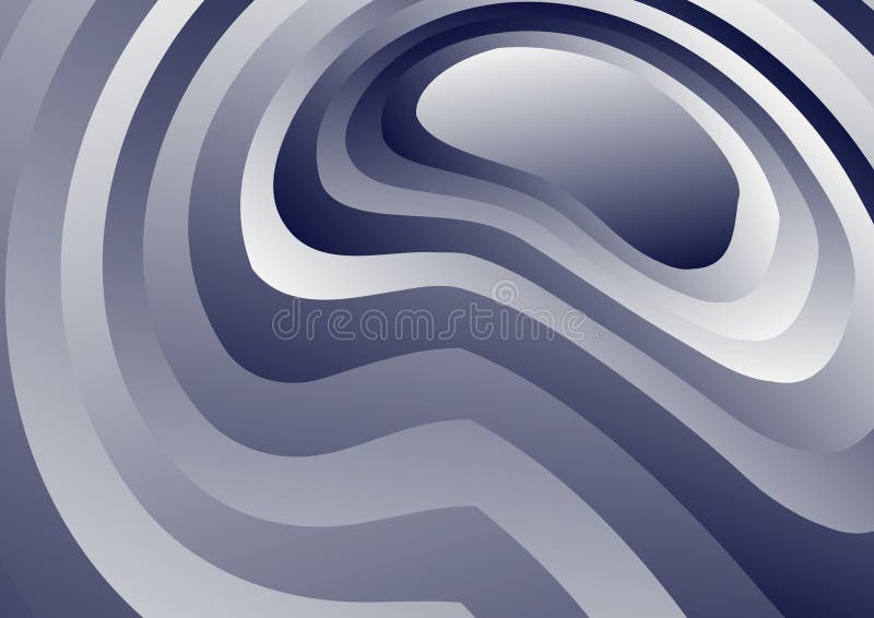 Abstract Blue White and Grey Gradient Distorted Lines Background Vector ...