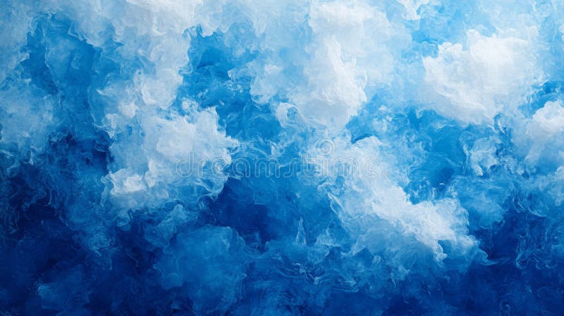 Abstract Blue and White Ice Texture Background Stock Illustration ...