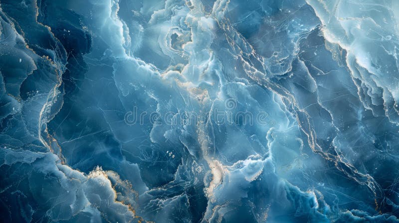 Abstract Blue and White Icy Texture Background Stock Illustration ...