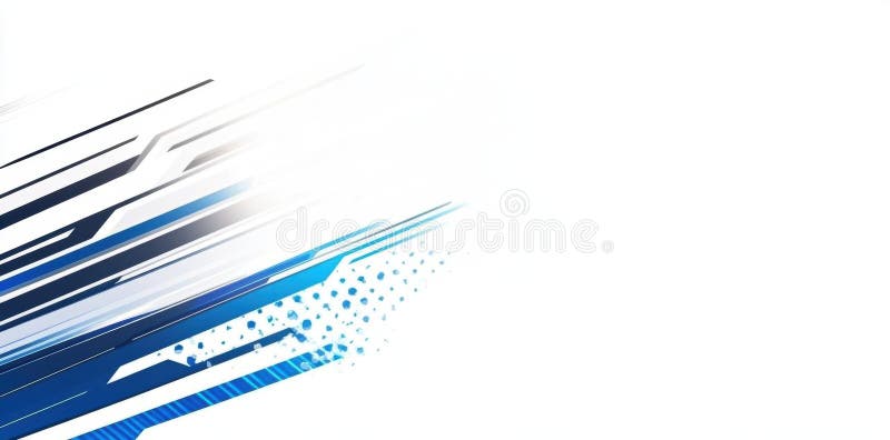 Abstract Blue and White Lines Create Dynamic Movement with Modern ...