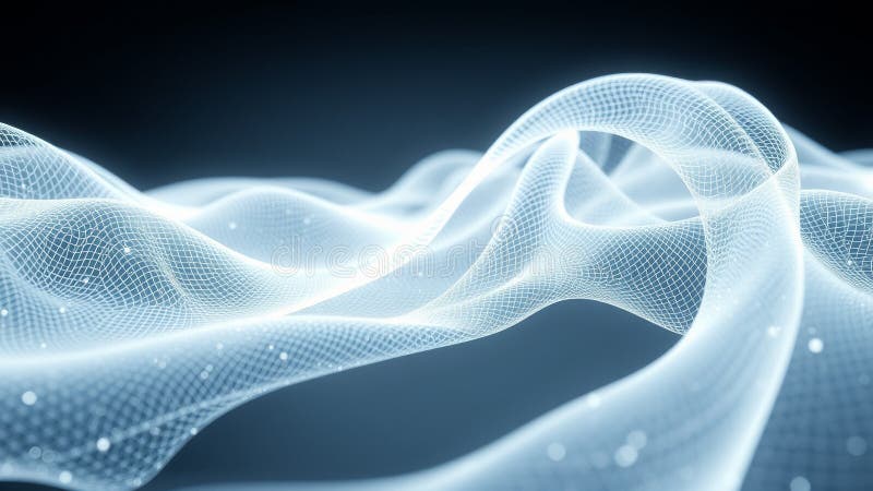 Abstract Blue and White Mesh Background Stock Illustration ...