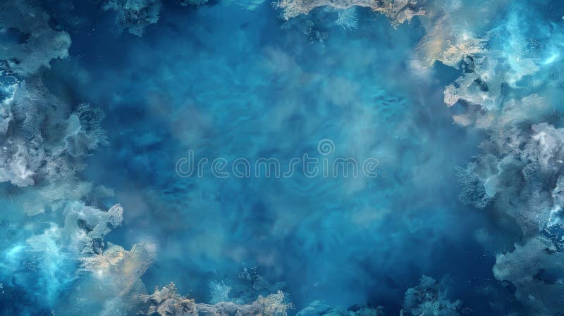 Abstract Blue and White Misty Cloud Background with a Dreamy, Ethereal ...