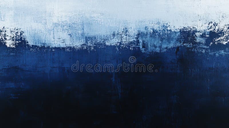 Abstract Blue and White Painting Art, Textured Background. Modern Art ...