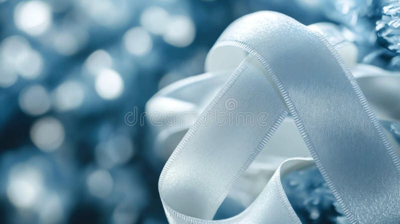 Abstract Blue and White Ribbon Texture Stock Illustration ...