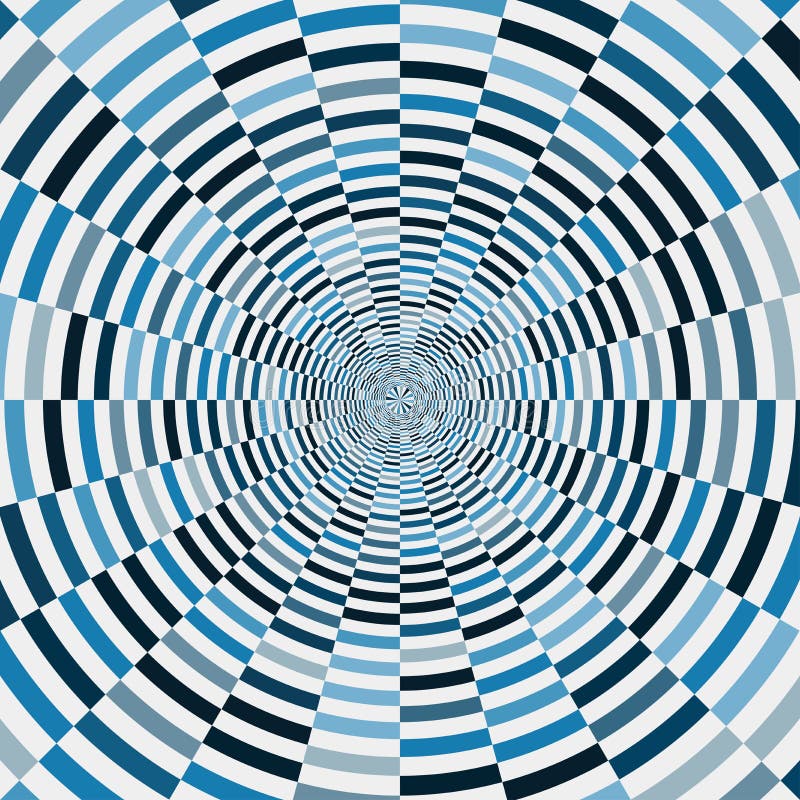 Abstract Blue and White Rings Background Template, Sector Blocks Stock ...