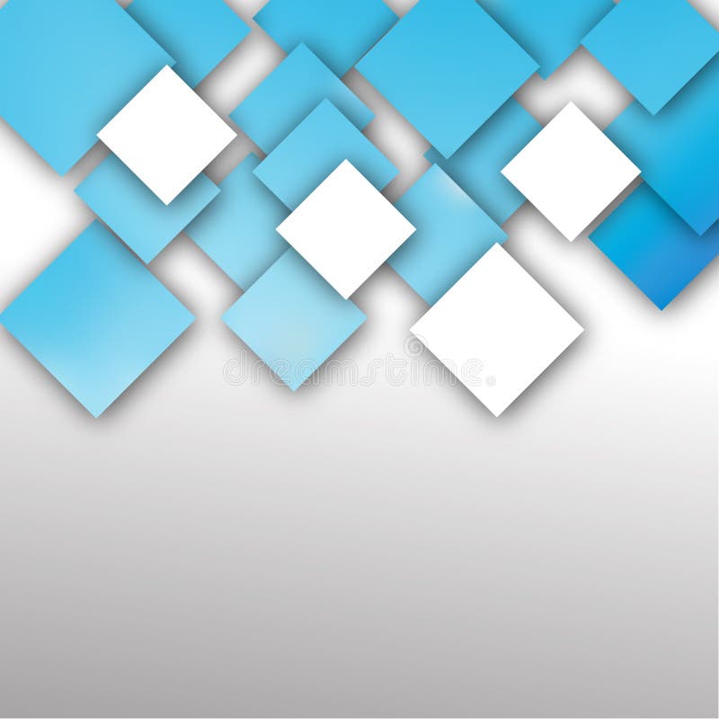 Abstract Blue and White Square Modern Background Image Stock ...